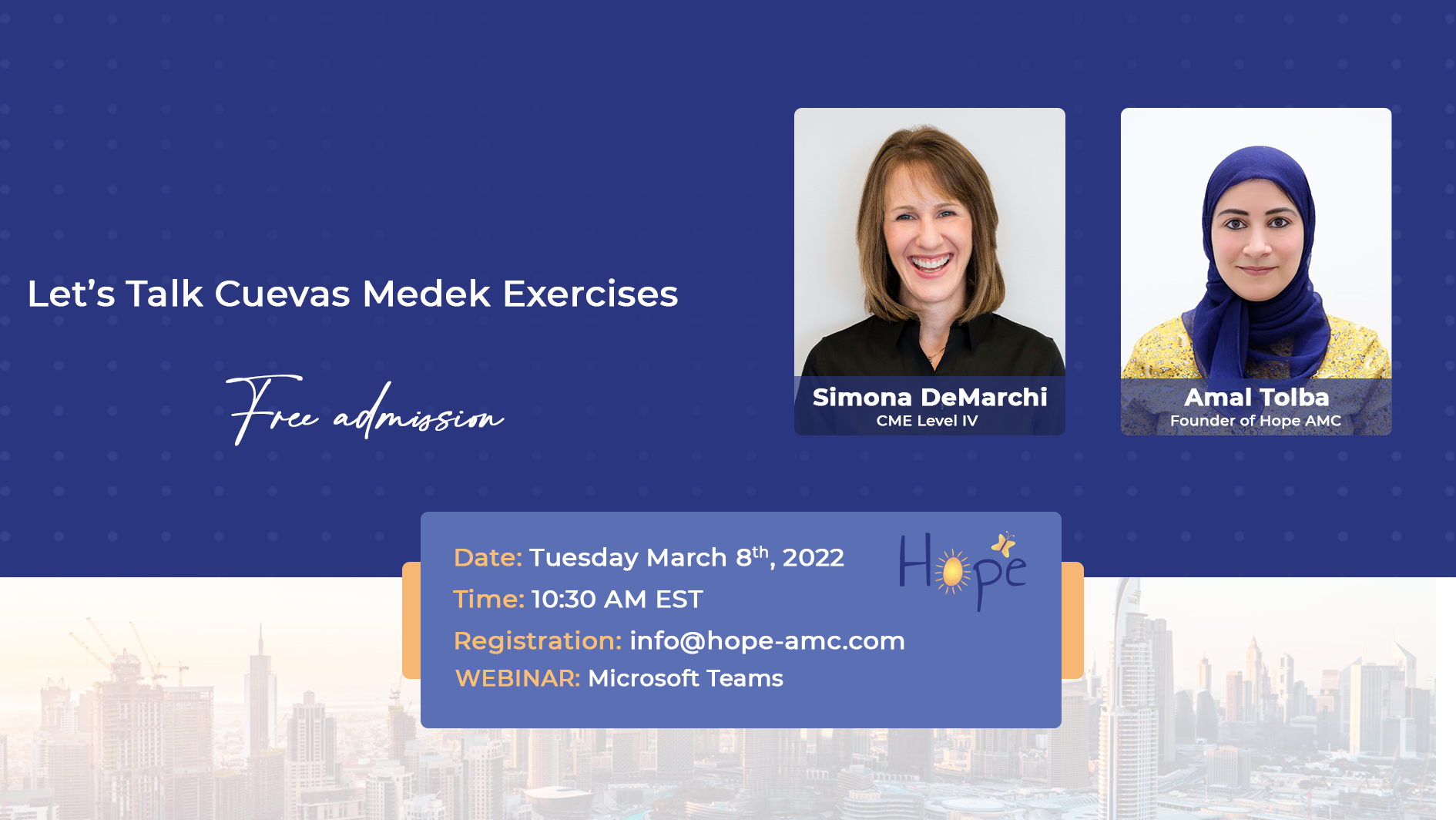 Cuevas Medek Exercises - Hope AMC